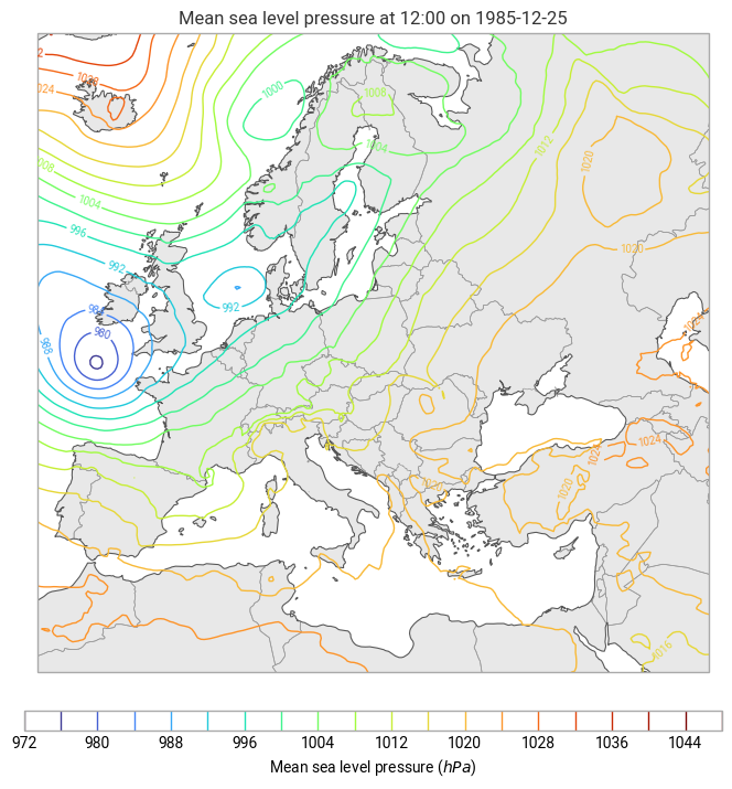 Isolines - more complex styles — earthkit-plots 0.0.0 documentation